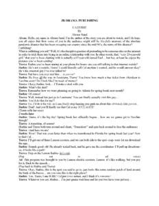 CATFISH! by Abram Sand (10-12 min.), F, Humorous - JD Drama Publishing